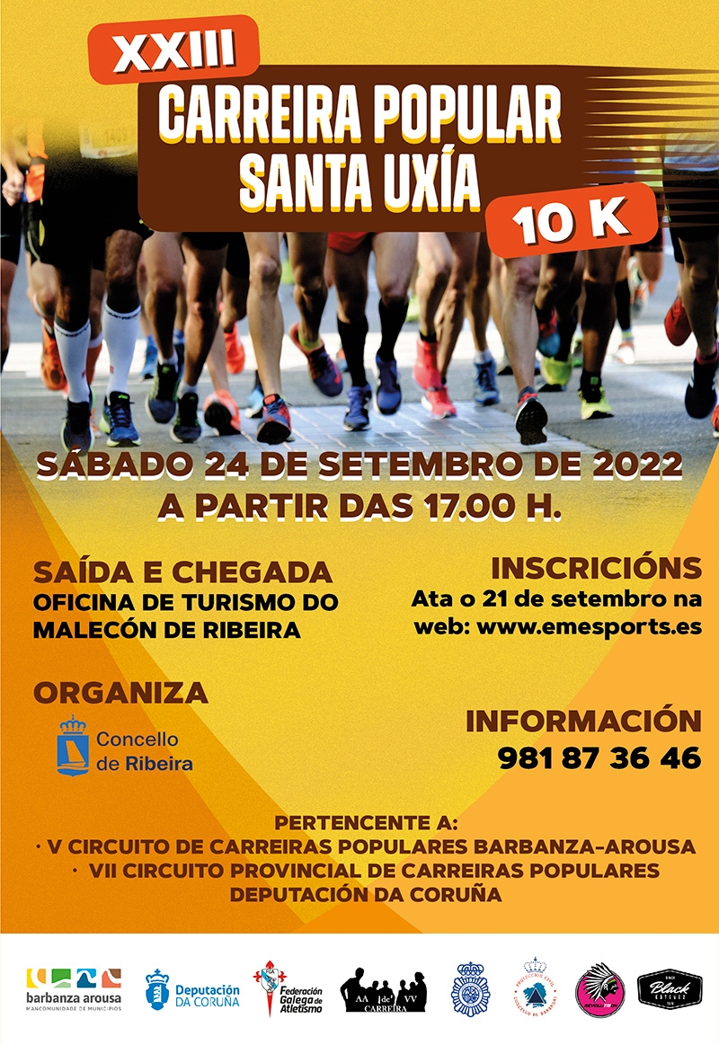 Información - XXIII CARREIRA POPULAR SANTA UXIA